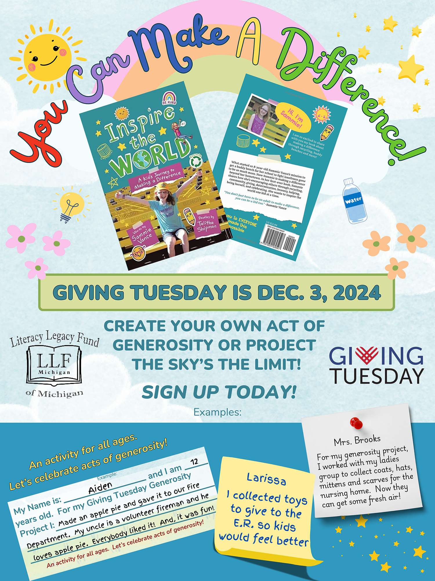 Giving Tuesday - Literacy Legacy Fund of Michigan